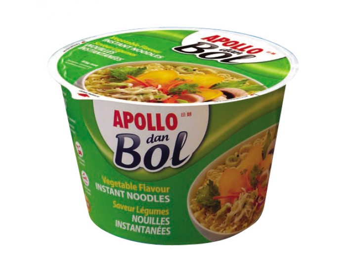 Apollo, Bol, Noodles, Vegetable, Cup Noodles