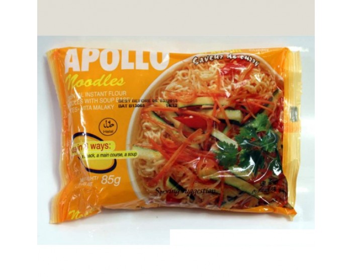 Curry, Noodles, Apollo, Packs
